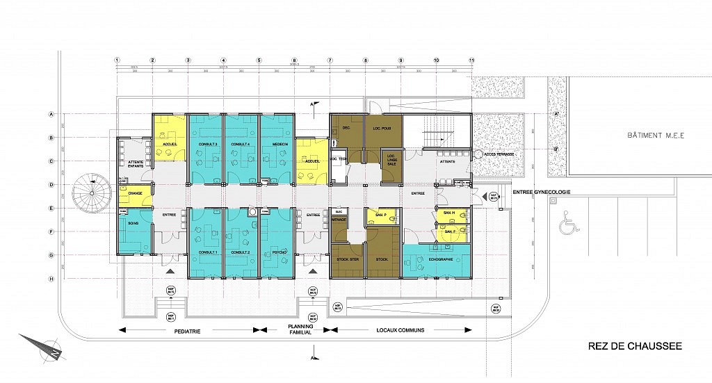 Centre hospitalier de Fontainebleau - 3sd architectes - architecture ...