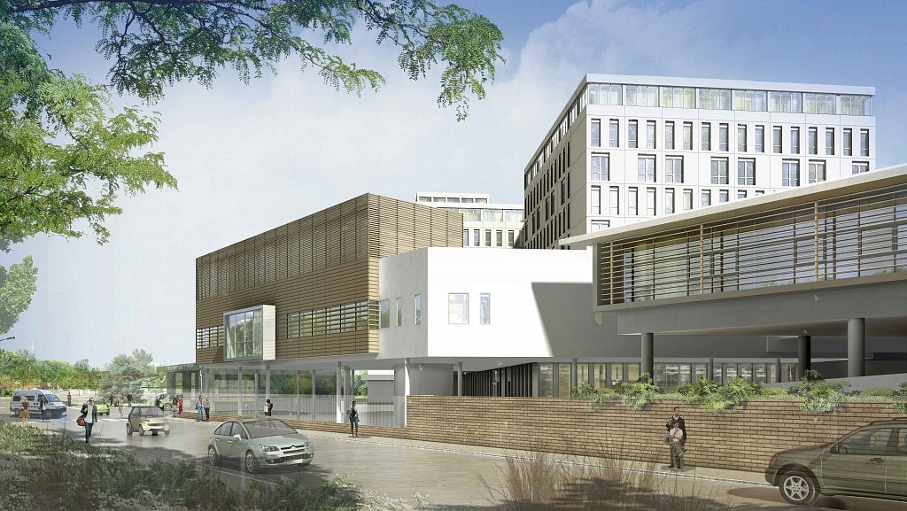 Centre Hospitalier de Dunkerque - 3sd architectes - architecture ...